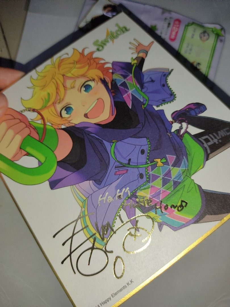 Harukawa Sora Switch Enstars Ensemble stars Shikishi GOLDEN SIGN ...