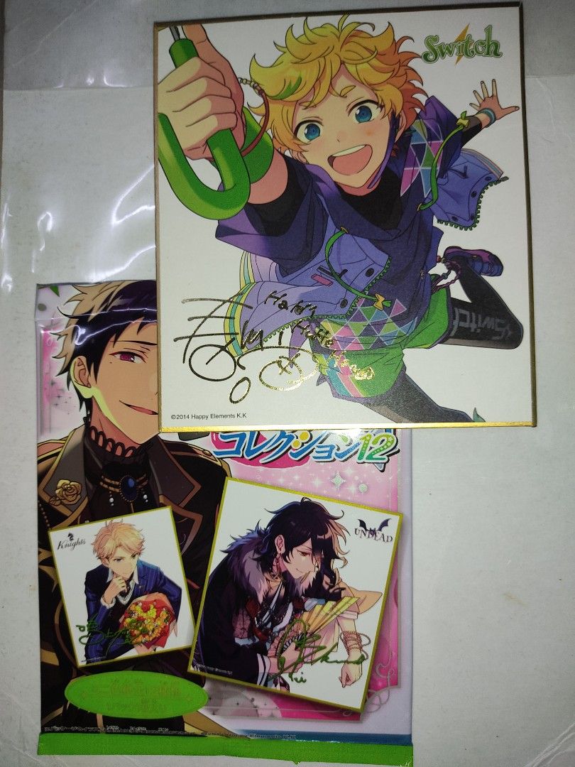 Harukawa Sora Switch Enstars Ensemble stars Shikishi GOLDEN SIGN ...