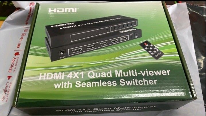Hdmi Quad Multiviewer, Computers & Tech, Office & Business Technology ...