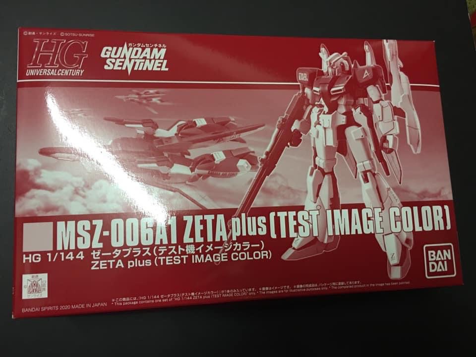 HG 1/144 ZETA plus(TEST IMAGE COLOR)高達 MSZ-006A1, 興趣及遊戲, 玩具 & 遊戲類 ...