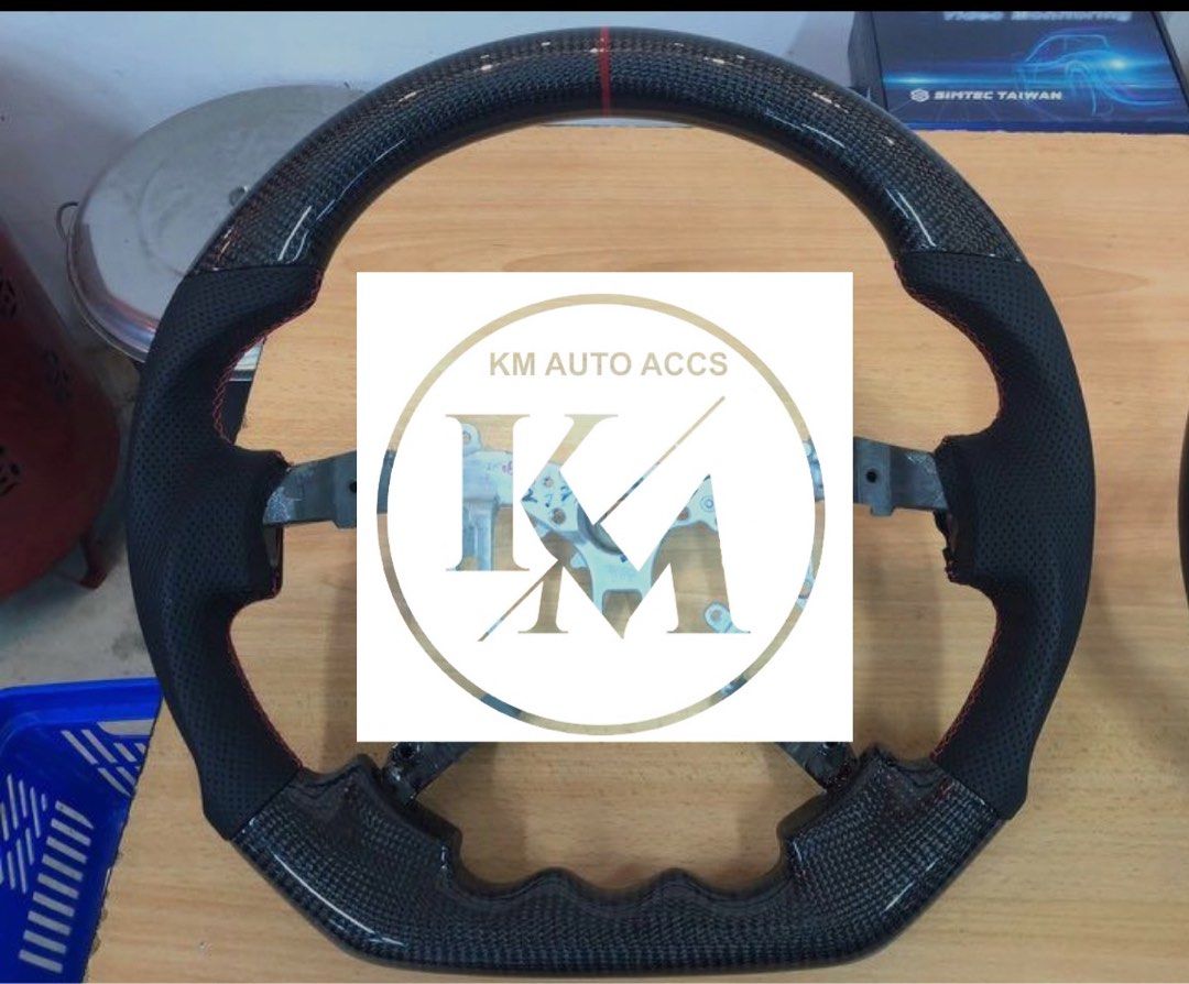 Hiace Carbon Steering Wheel/ Hiace Accessories/ Hiace Steering Wheel ...