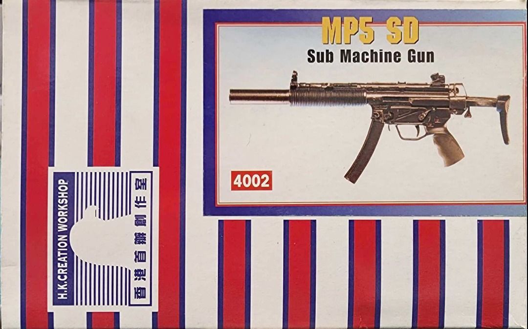 HK MP5 SD 1/4 scale resin kit. Rare., Hobbies & Toys, Toys & Games on ...