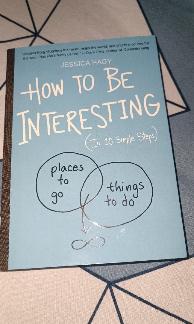 How To Be Interesting, Buku & Alat Tulis, Buku di Carousell