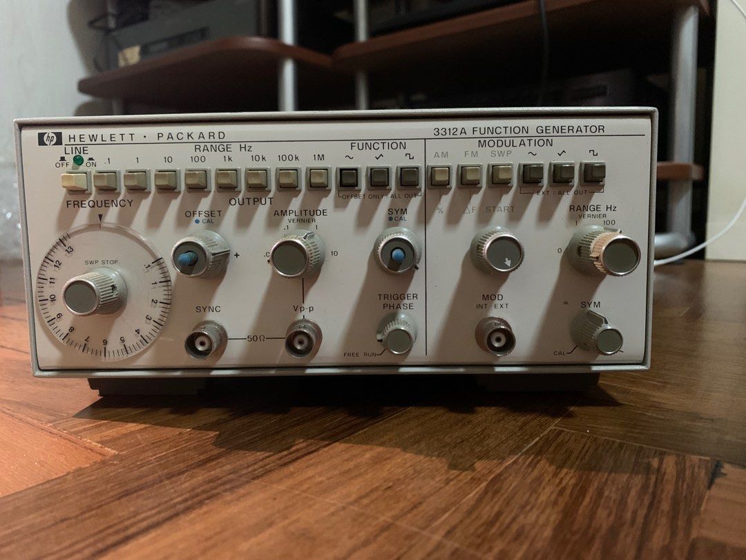 HP 3312A FUNCTION GENERATOR, Audio, Other Audio Equipment on Carousell