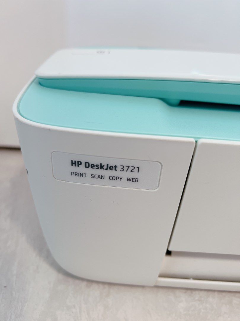 HP Printer Deskjet 3721 PRINT SCAN COPY WEB, Computers & Tech, Printers ...