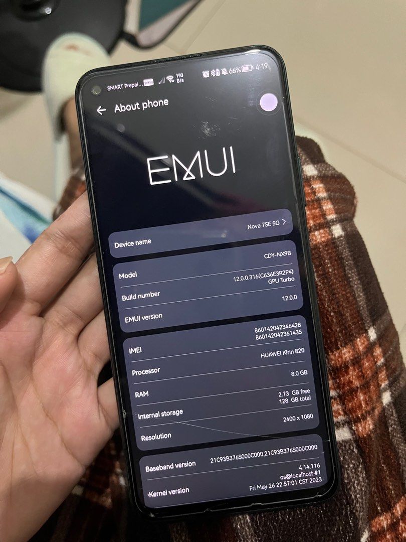 Huawei 7SE 5G on Carousell