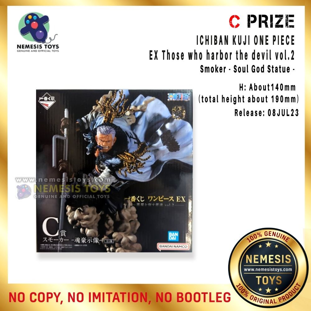 Ichiban Kuji ONE PIECE EX Those who harbor the devil vol.2 Smoker - C Prize, Hobbies & Toys ...