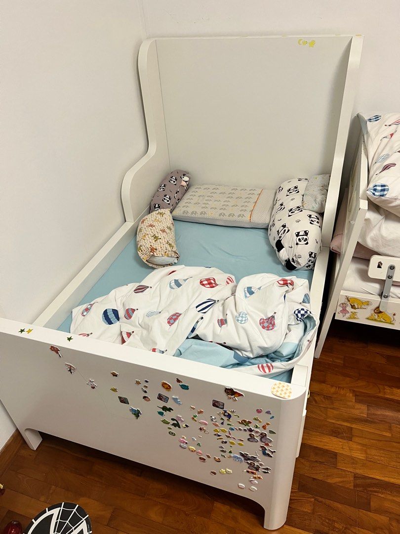 Ikea Busunge Bed, Babies & Kids, Baby Nursery & Kids Furniture ...
