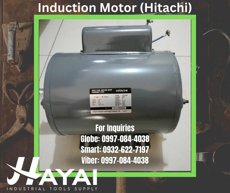 Induction Motor (Hitachi), Commercial & Industrial, Industrial ...