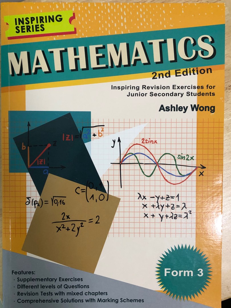 Inspiring series: Mathematics Form 3, 興趣及遊戲, 書本 & 文具, 教科書 - Carousell