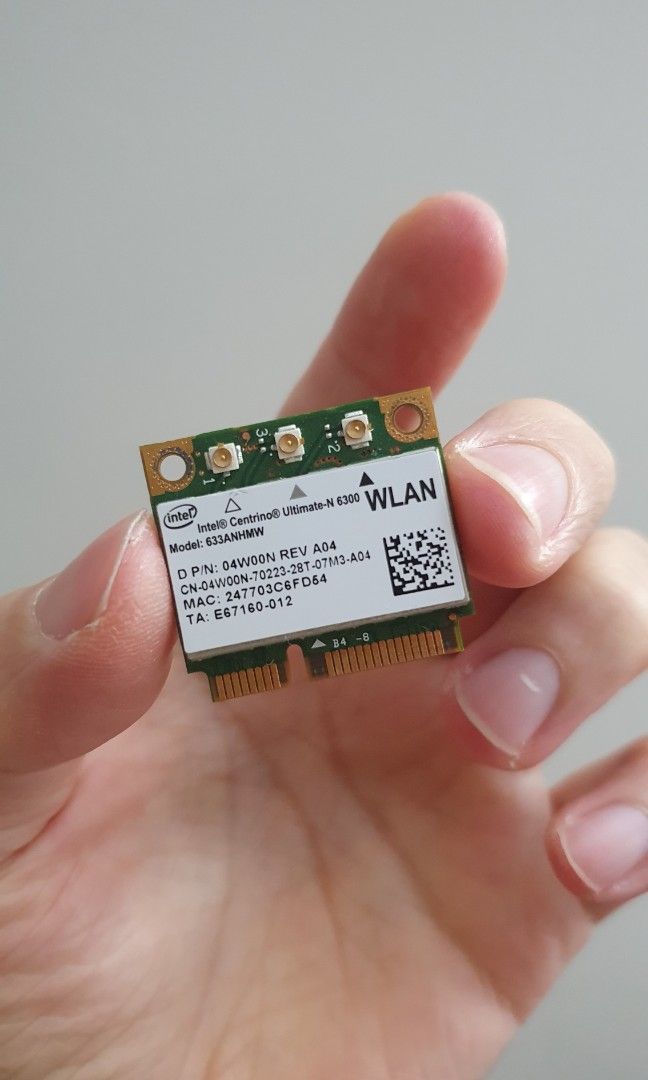 Intel Centrino Ultimate-N 6300 Dual-Band WiFi Bluetooth Network Card ...