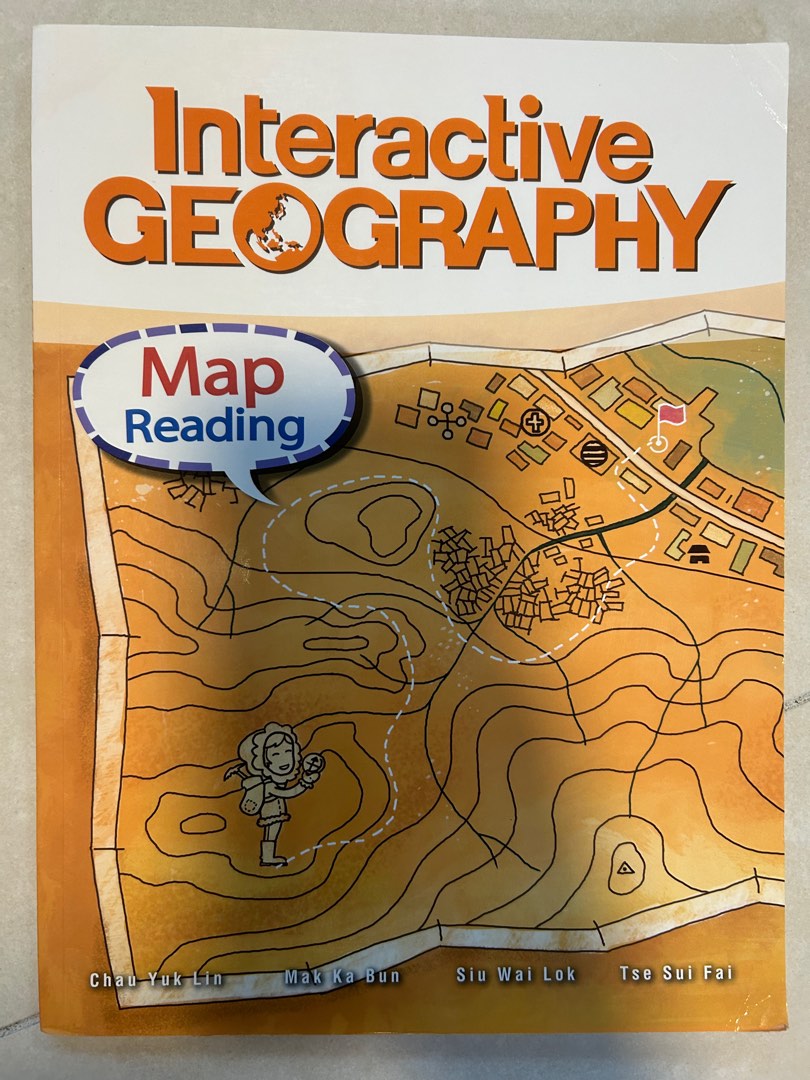 Interactive Geography map reading, 興趣及遊戲, 書本 & 文具, 教科書 - Carousell