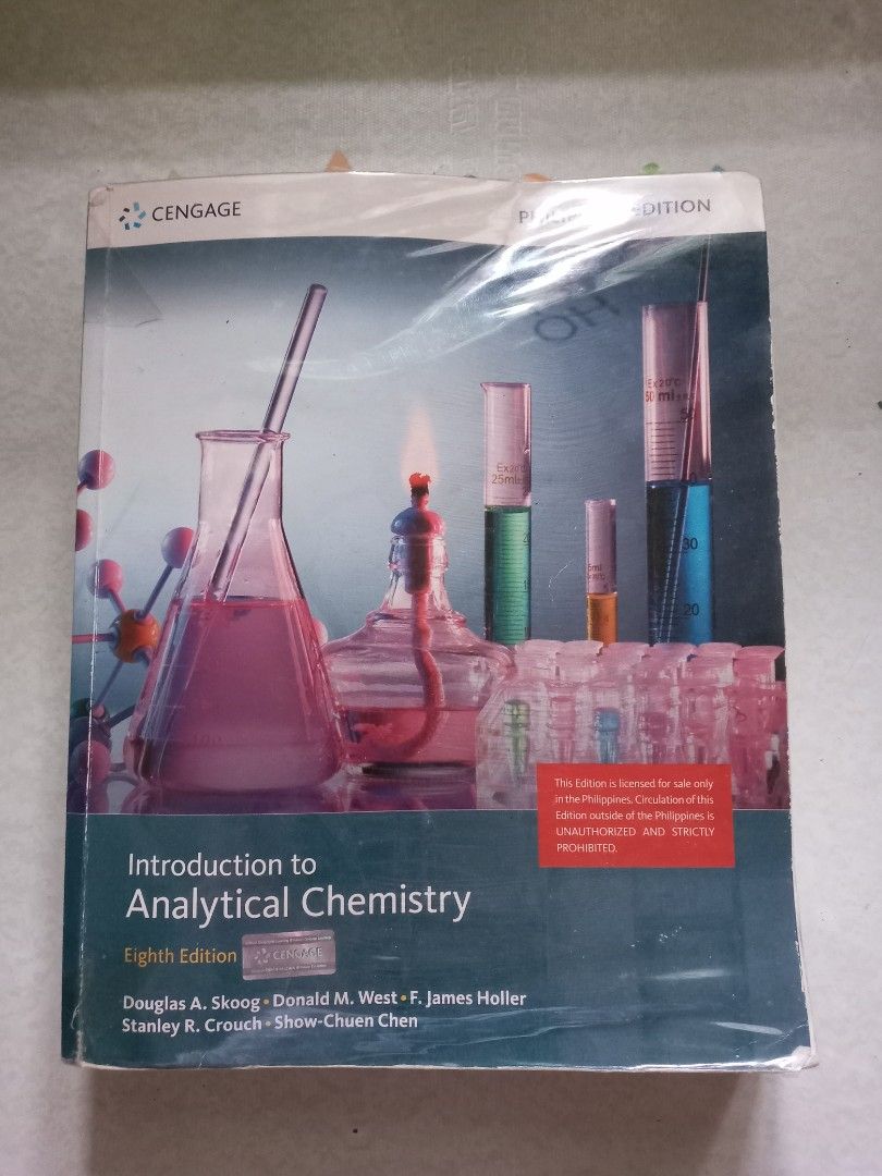 Introduction to Analytical Chemistry 8th Ed, Hobbies & Toys, Books ...