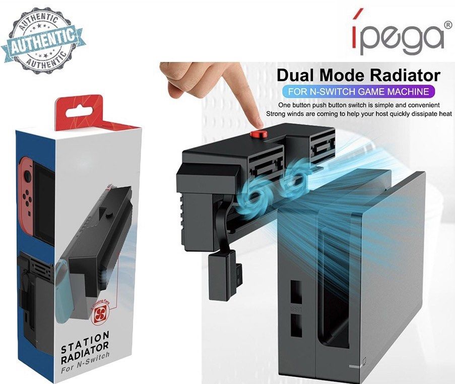 IPEGA Nintendo Switch Radiator Cooling Fan Support Dual Mode Heat ...