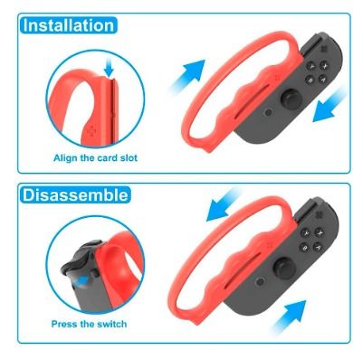 iPlay Fitness Boxing Controller Hand Grip Left+Right for Nintendo ...