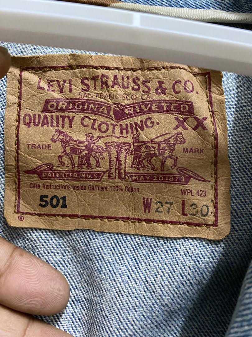 Jacket blazer Levis 501 Expadition Mode Vintage Hagi rebuilt, Women's ...