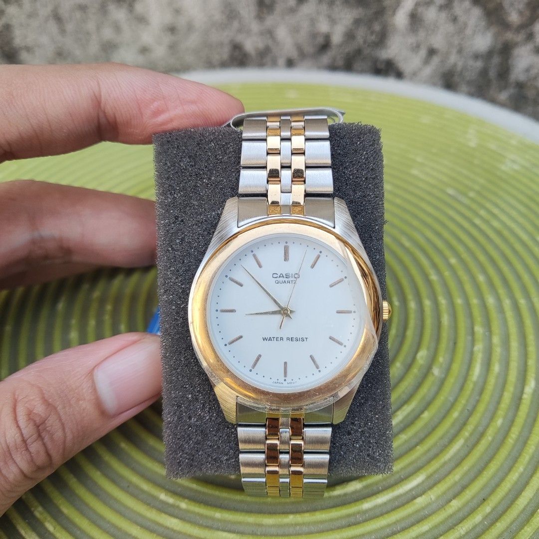 Jam Casio MTP-1129-7ARDF, Fesyen Pria, Jam Tangan di Carousell