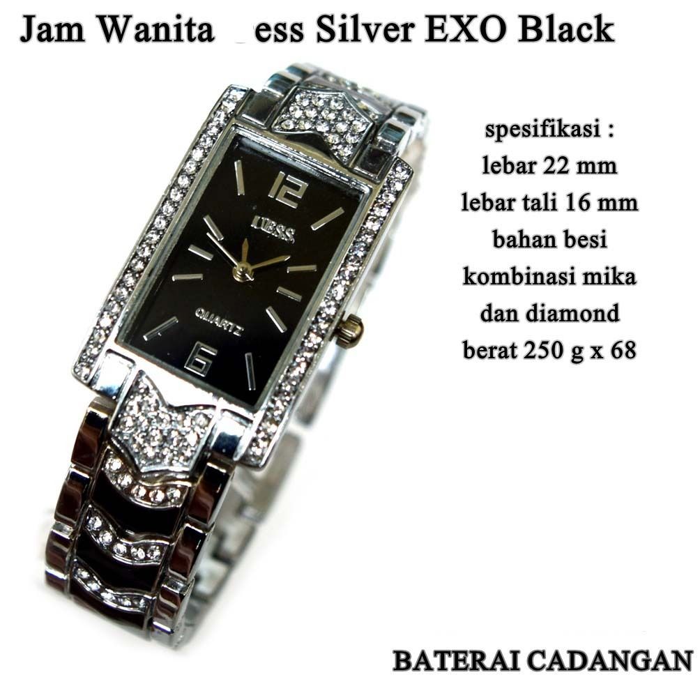 jam tangan Female Stainless Diamond EXO, Fesyen Wanita, Jam Tangan di ...