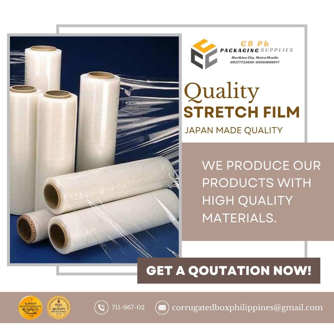 Japan made quality Stretch Film corrugated box film on Carousell