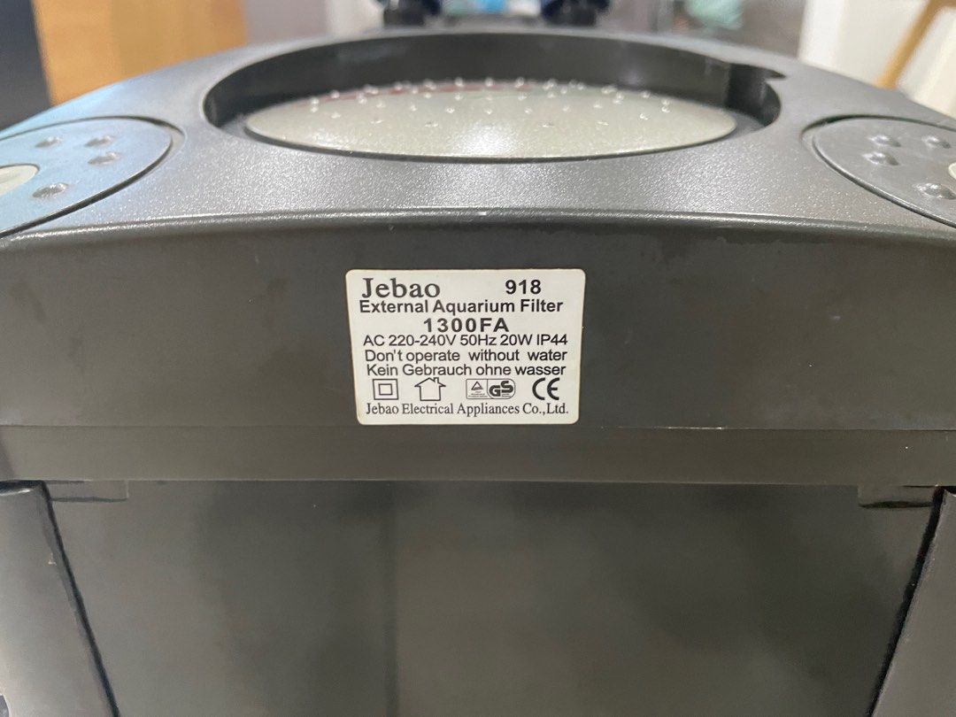 Jebao canister filter (sold together), Pet Supplies, Homes & Other Pet Accessories on Carousell