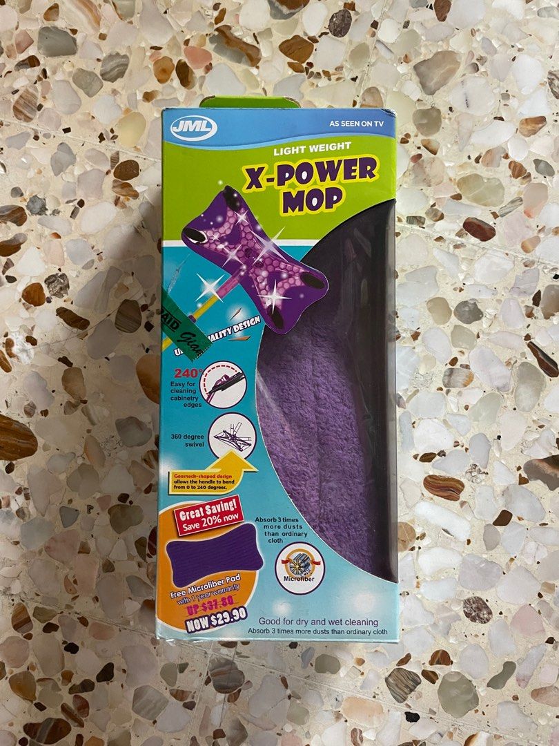 JML X-Power Mop Refill, Furniture & Home Living, Cleaning & Homecare ...
