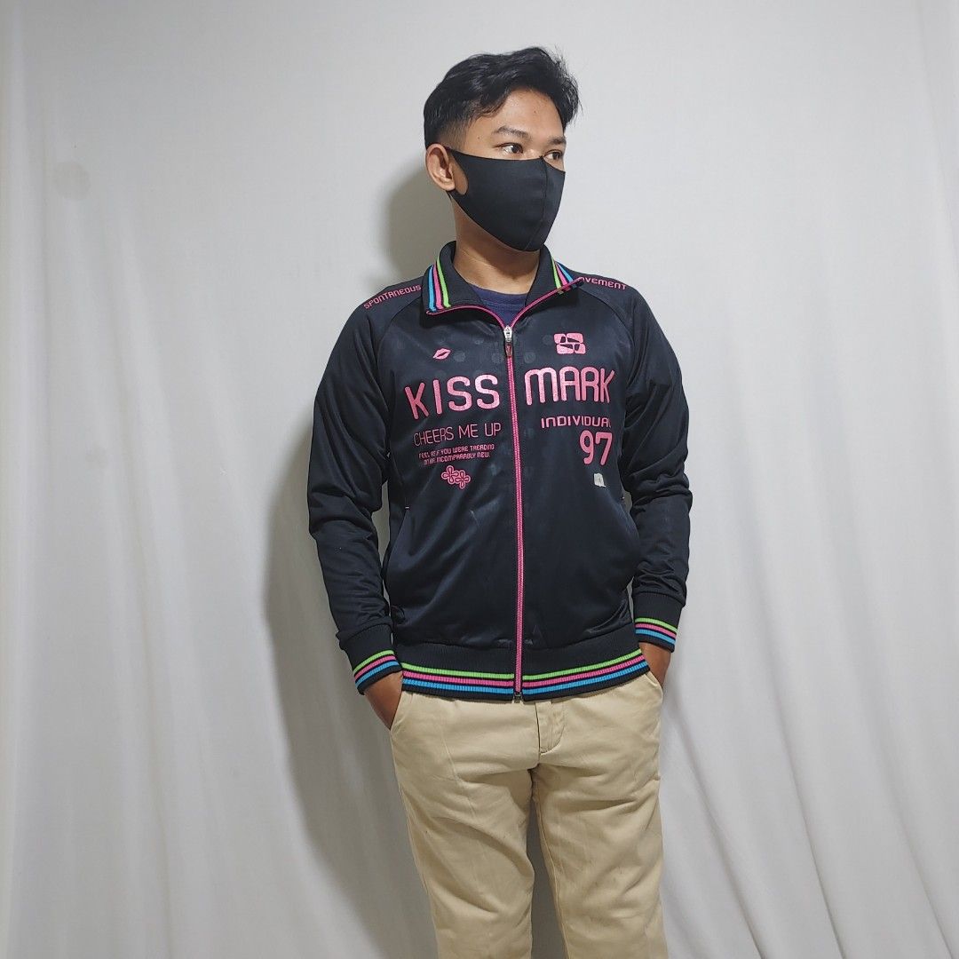 JUAL JAKET TRACKTOP TRAINING KISSMARK KEREN MAKSIMAL ORIGINAL PRIA ...