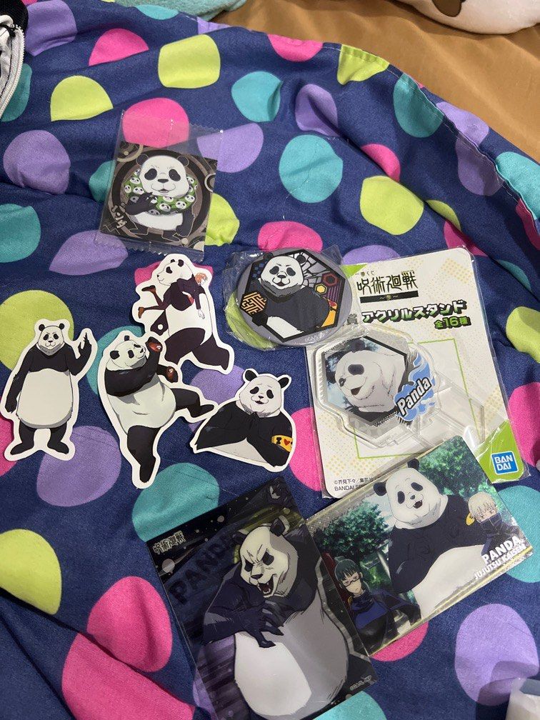 Jujutsu Kaisen Panda Merch, Hobbies & Toys, Memorabilia & Collectibles ...