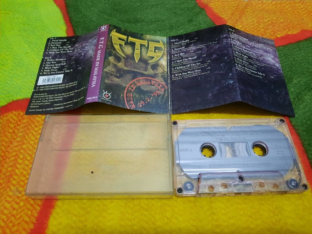 KASET FTG COMBO, Hobbies & Toys, Music & Media, CDs & DVDs on Carousell