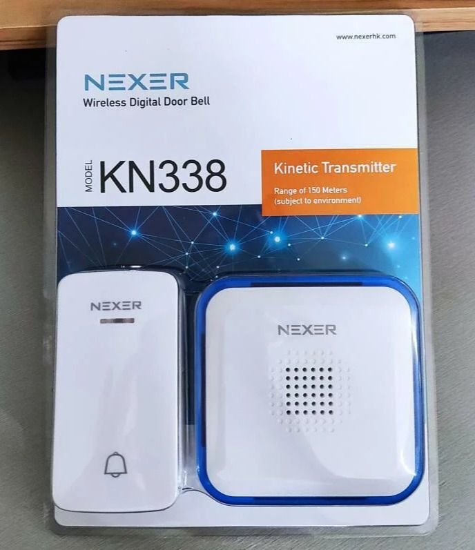 地鋪現貨 Nexer 新鈴 無線門鐘 Wireless Door Bell KN338 , 傢俬＆家居, 保安及門鎖 , 窺視孔觀察器和門鈴 - Carousell
