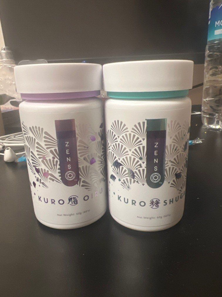 ZENSO - Kuro OIRU and Kuro Shuga, Health & Nutrition, Health ...