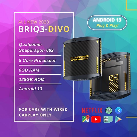 Kyebriq BRIQ3-DIVO, Car Accessories, Accessories on Carousell