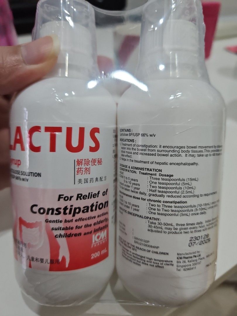 Lactus syrup, Health & Nutrition, Health Supplements, Vitamins ...