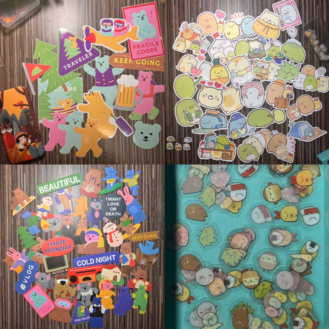 LARGE STICKERS PACK, Hobbies & Toys, Stationery & Craft, Art & Prints ...