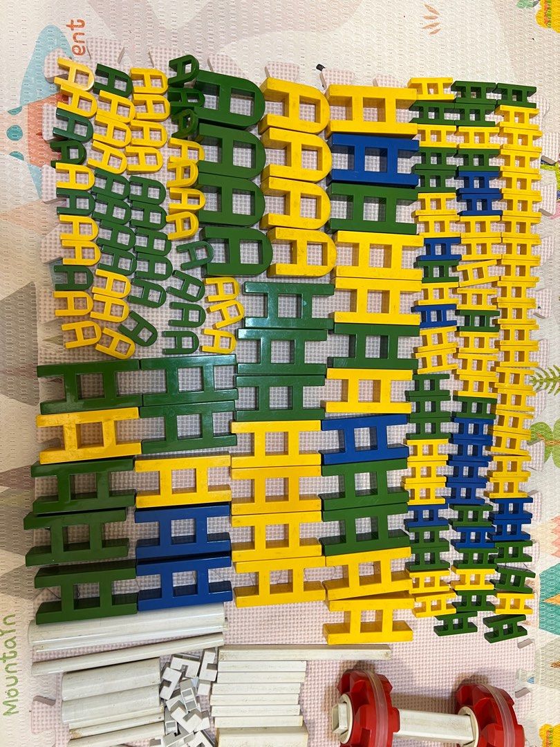 Lasy construction blocks 90s vintage, Hobbies & Toys, Collectibles ...