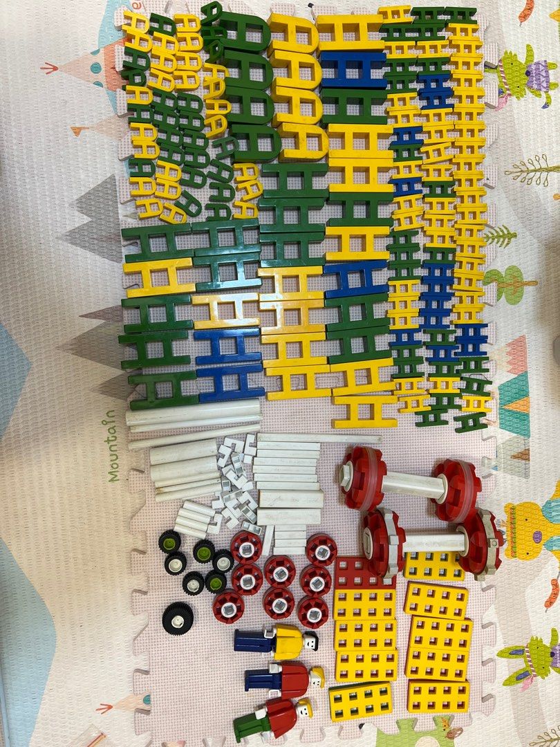 Lasy construction blocks 90s vintage, Hobbies & Toys, Collectibles ...