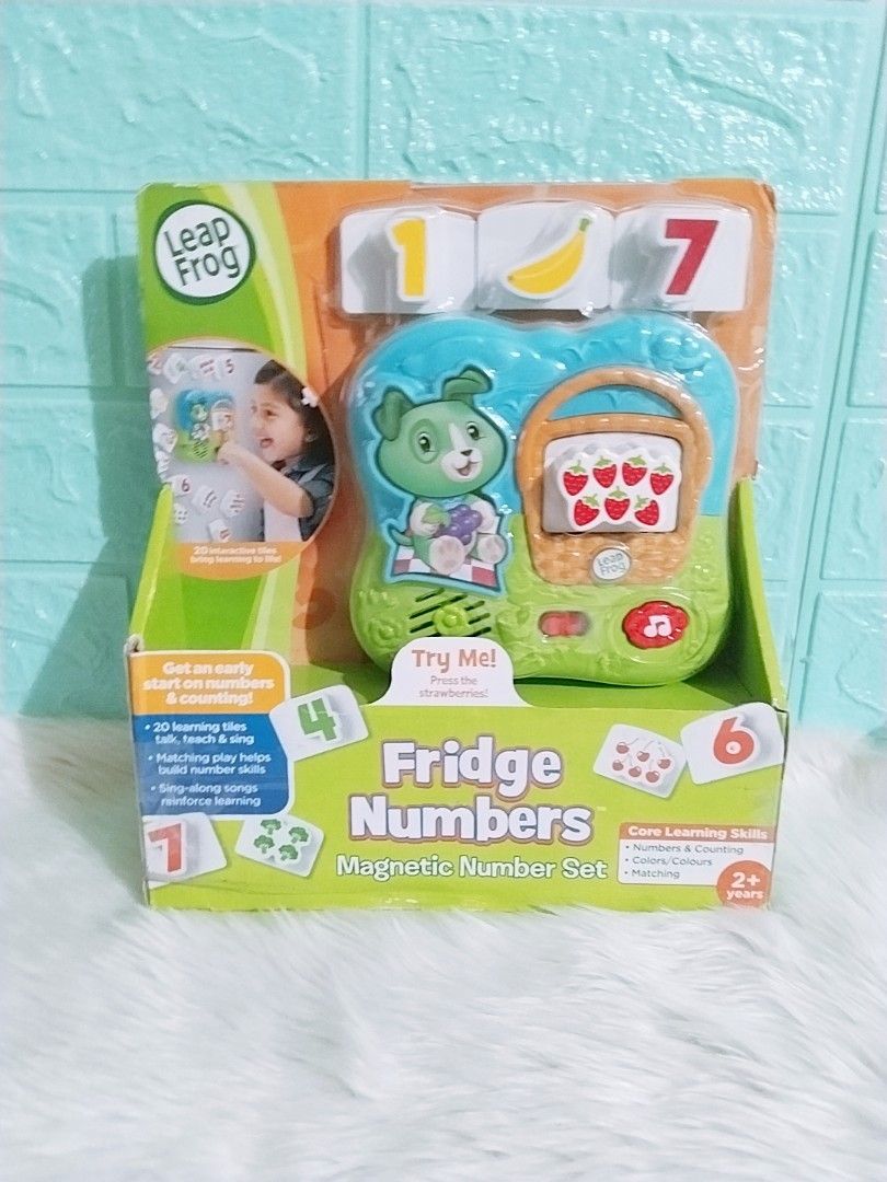 Leapfrog Fridge Numbers Magnetic Set on Carousell