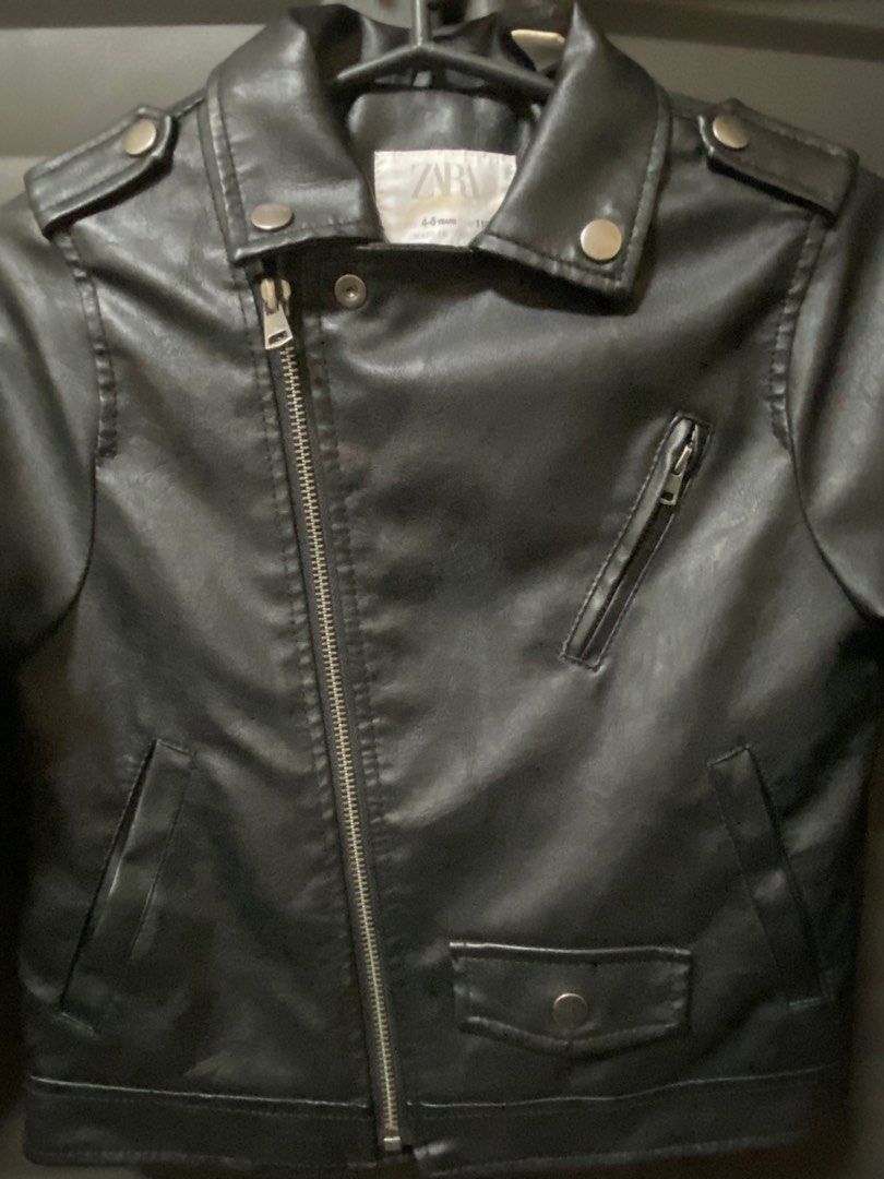 Legit Leather Jacket for kids boy, Babies & Kids, Babies & Kids Fashion ...