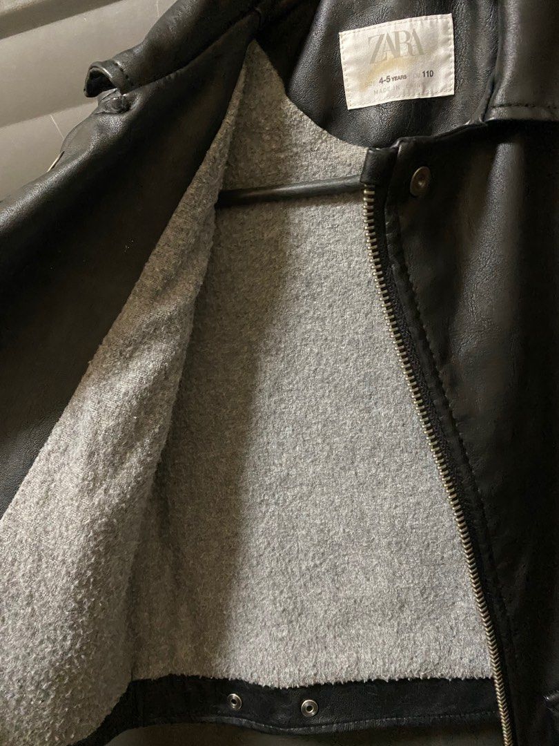 Legit Leather Jacket for kids boy, Babies & Kids, Babies & Kids Fashion ...