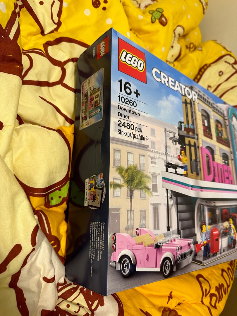 Lego 10260 Downtown Diner (100% new 未拆), 興趣及遊戲, 玩具 & 遊戲類 - Carousell