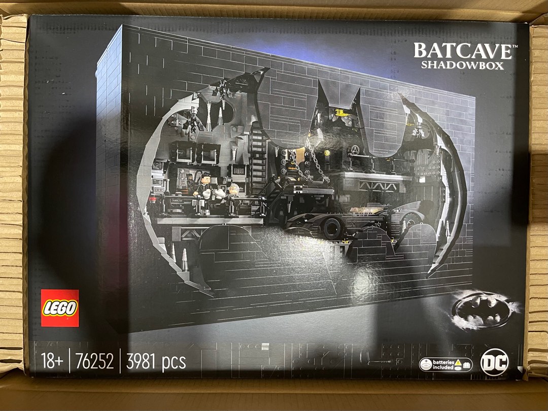 Lego 76252 Batcave - Shadow Box, Hobbies & Toys, Toys & Games on Carousell