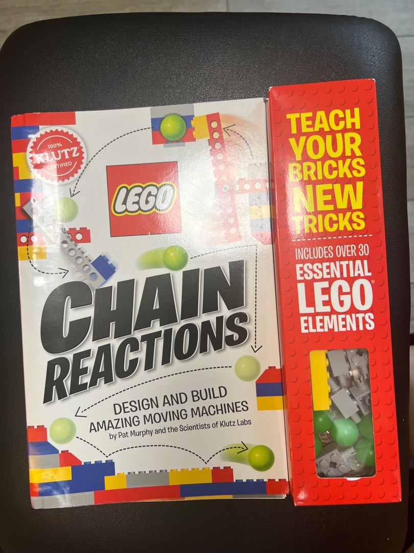 Lego Chain Reactions design & build amazing loving machines, 興趣及遊戲, 書本 ...