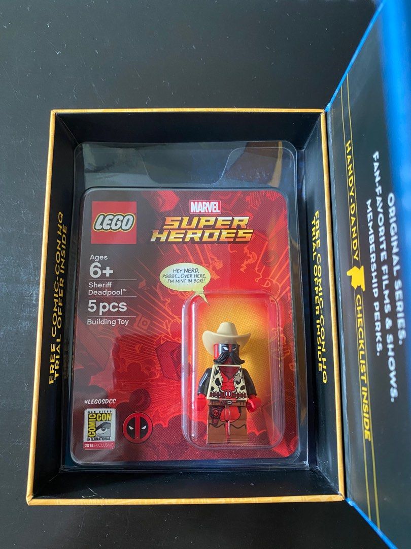 LEGO MARVEL SDCC SAN DIEGO COMIC CON EXCLUSIVE DEADPOOL SHERIFF ...