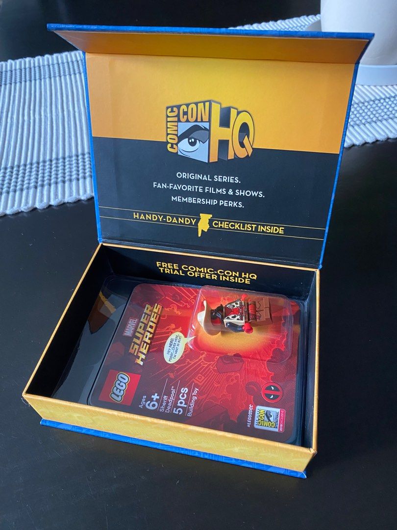 LEGO MARVEL SDCC SAN DIEGO COMIC CON EXCLUSIVE DEADPOOL SHERIFF ...