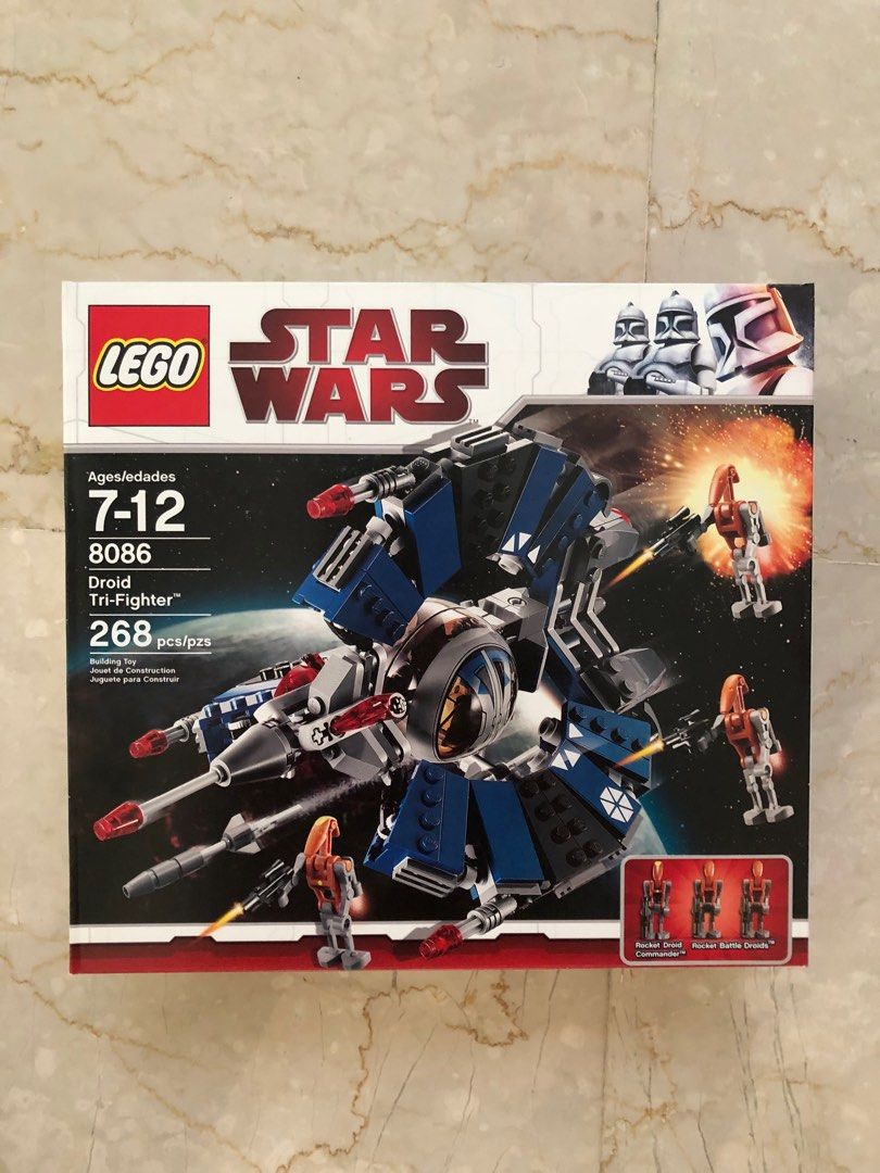 LEGO Star Wars Droid Tri-Fighter (8086), Hobbies & Toys, Toys & Games ...