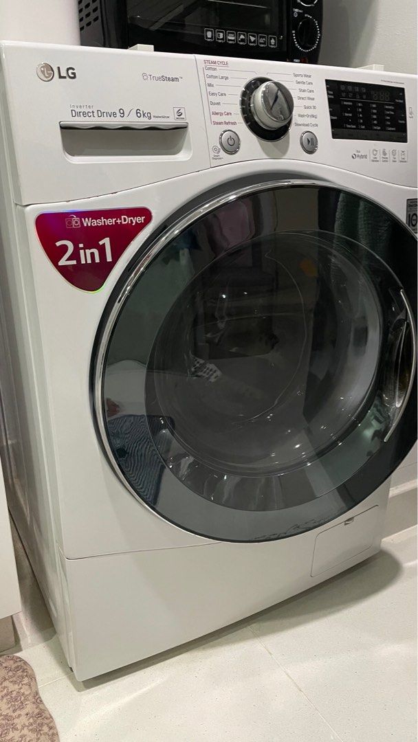 LG 2in1 Washer + Dryer, TV & Home Appliances, Washing Machines and Dryers on Carousell