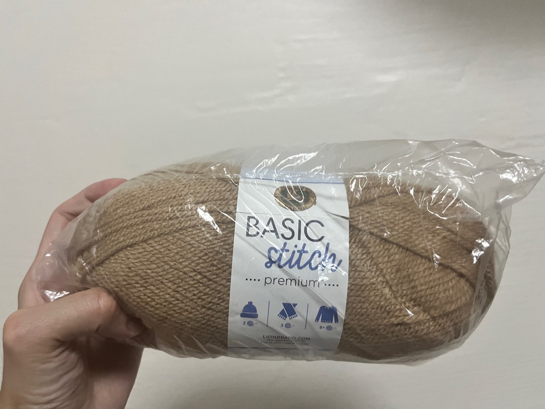 Lion Brand Basic Stitch Yarn, Hobbies & Toys, Stationery & Craft, Craft ...