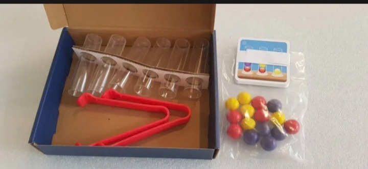 Logic Thinking Tube Clamping Wooden Color Balls, Hobbies & Toys, Toys ...