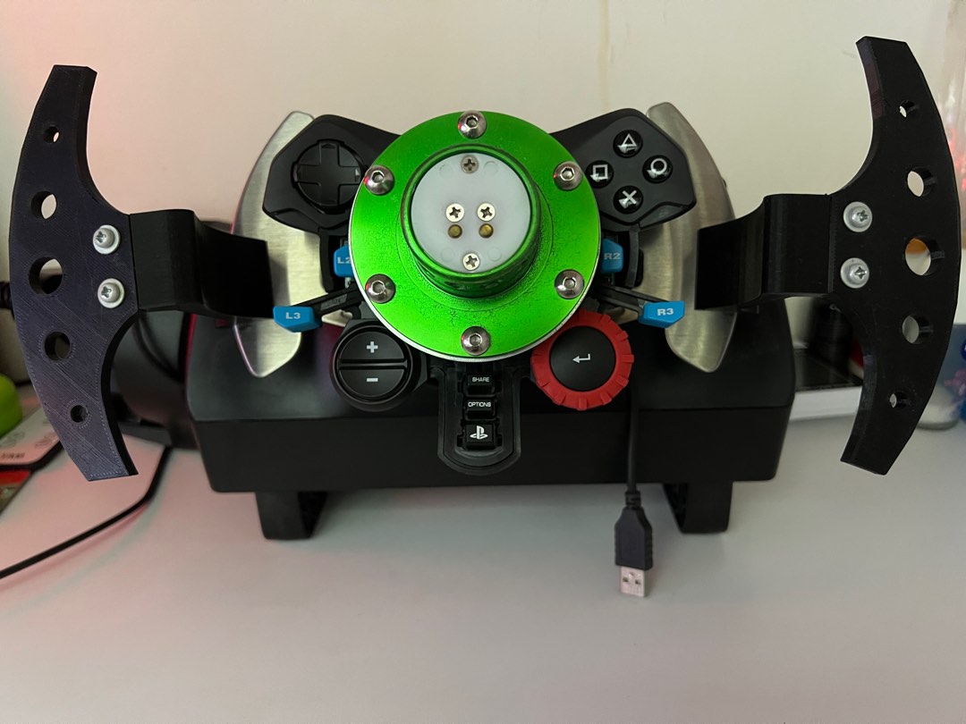 Logitech G29 With quick release steering wheel, Video Gaming, Gaming ...