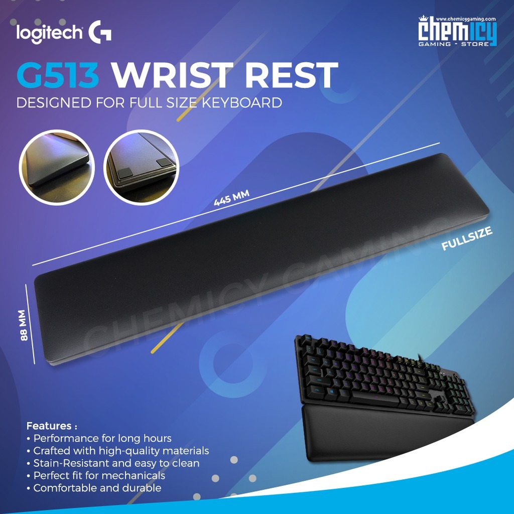Logitech Gaming Keyboard Series Palm rest for G513, Computers & Tech ...