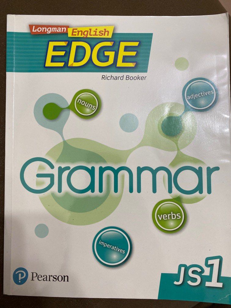 Longman English EDGE Grammar - JS1, 興趣及遊戲, 書本 & 文具, 教科書 - Carousell